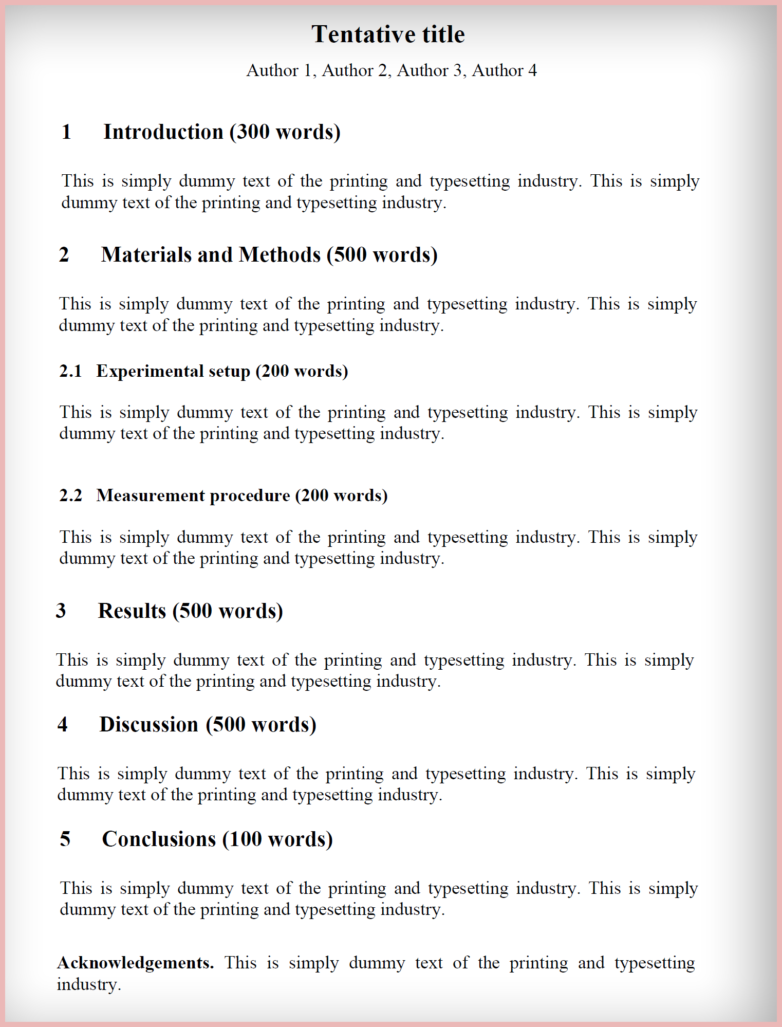 How to Create a Research Paper Outline? - Ref-n-Write: Scientific ...