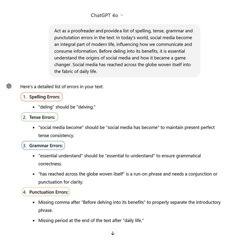 Perfecting Your Paper: ChatGPT for Grammar and Proofreading in Academia ...