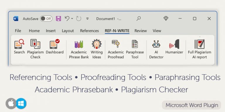 Ref-n-Write: Scientific Research Paper Writing Software